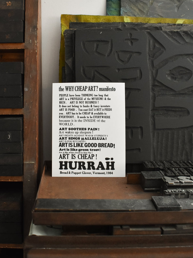 Bread + Puppet Press