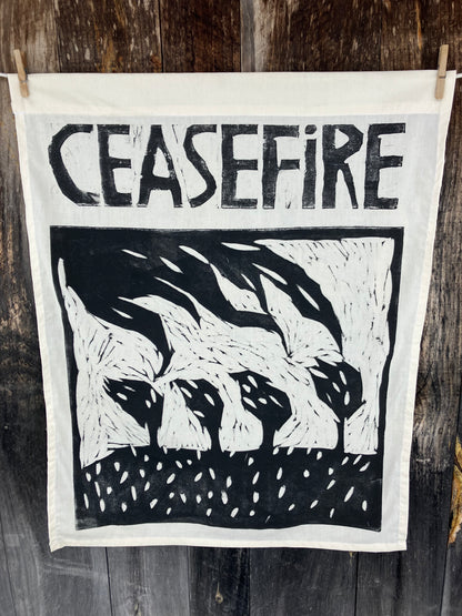 Cease Fire Banners – Bread + Puppet Press