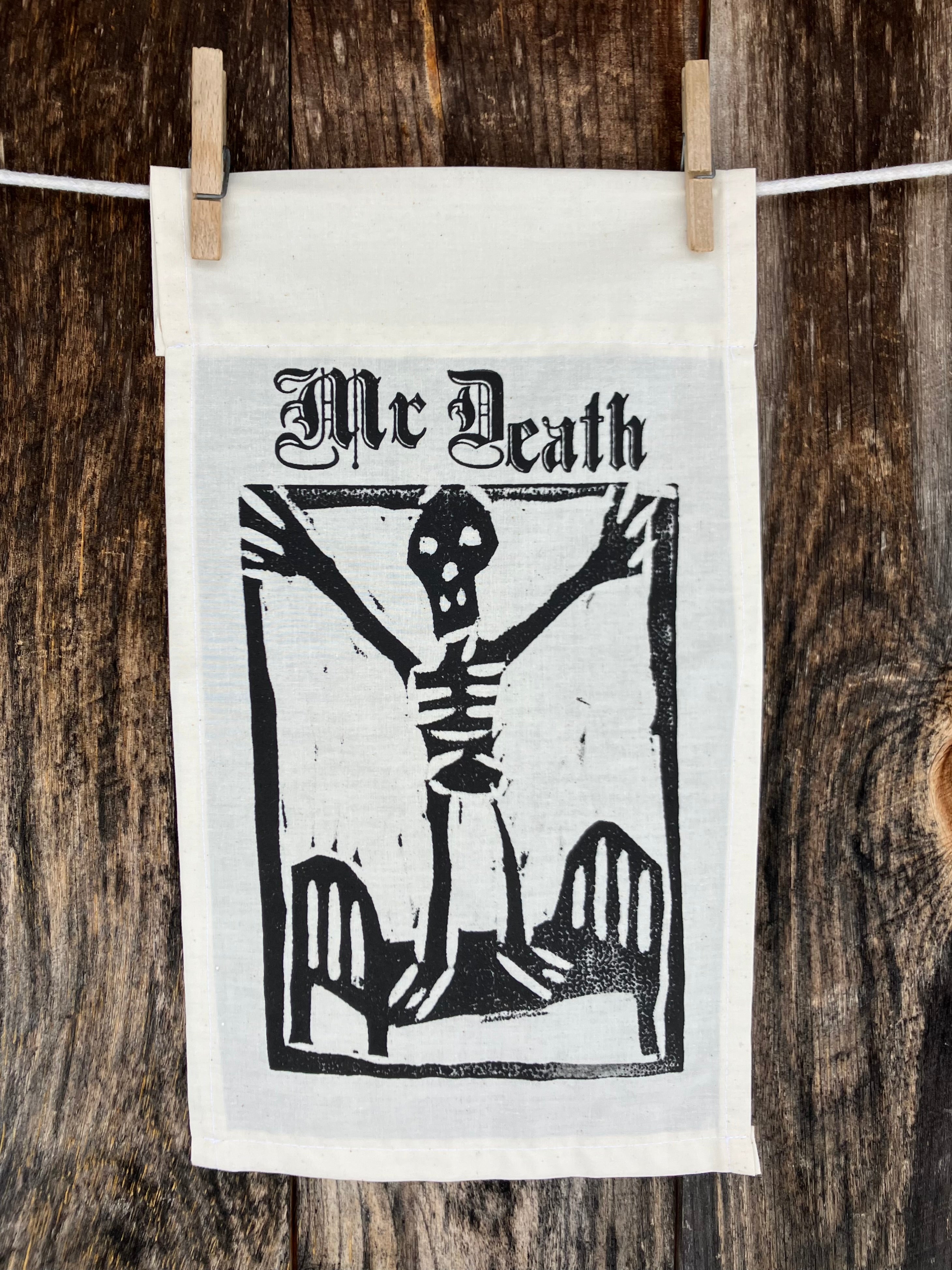 Mr Death Banners – Bread + Puppet Press