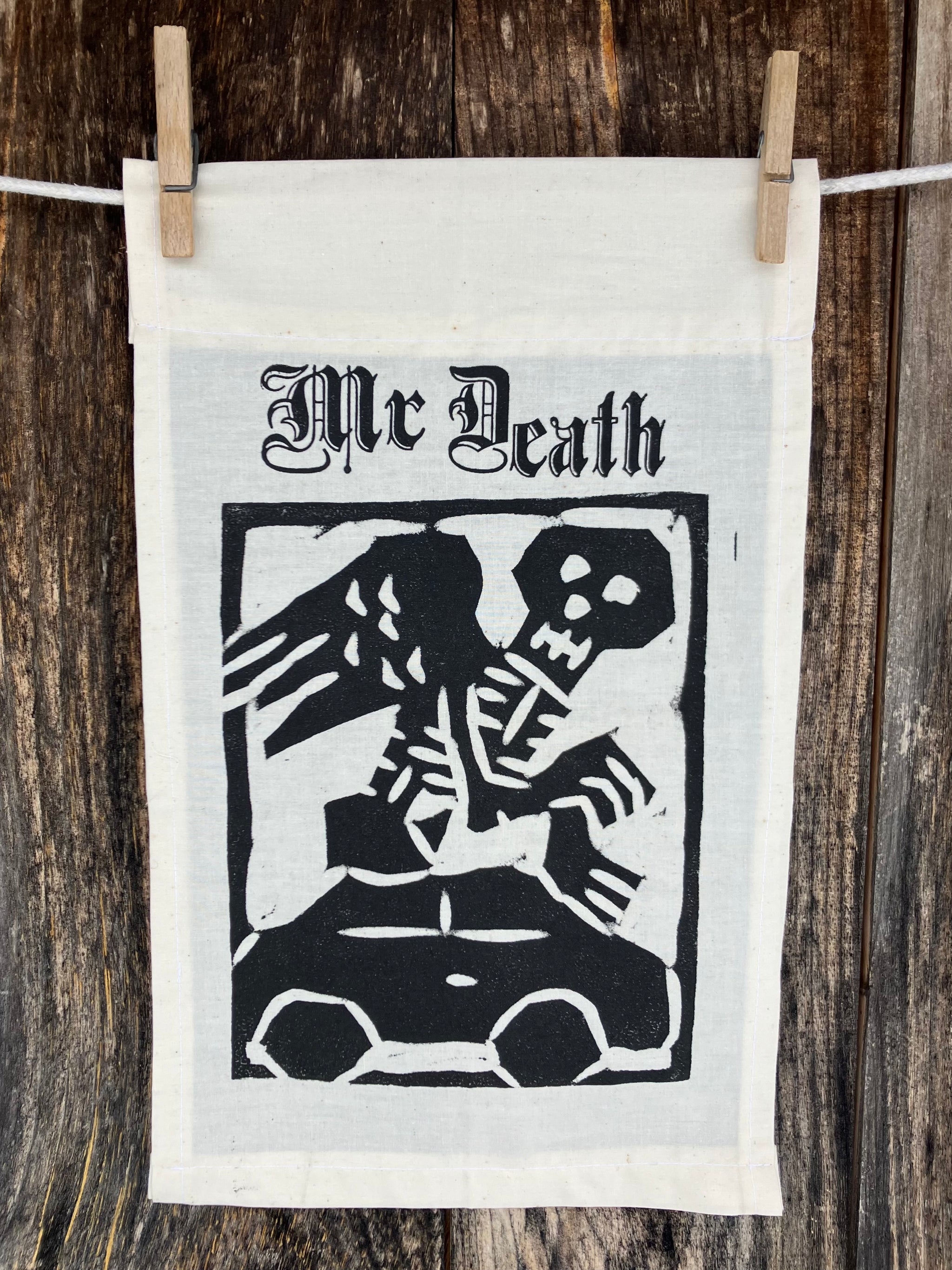Mr Death Banners – Bread + Puppet Press