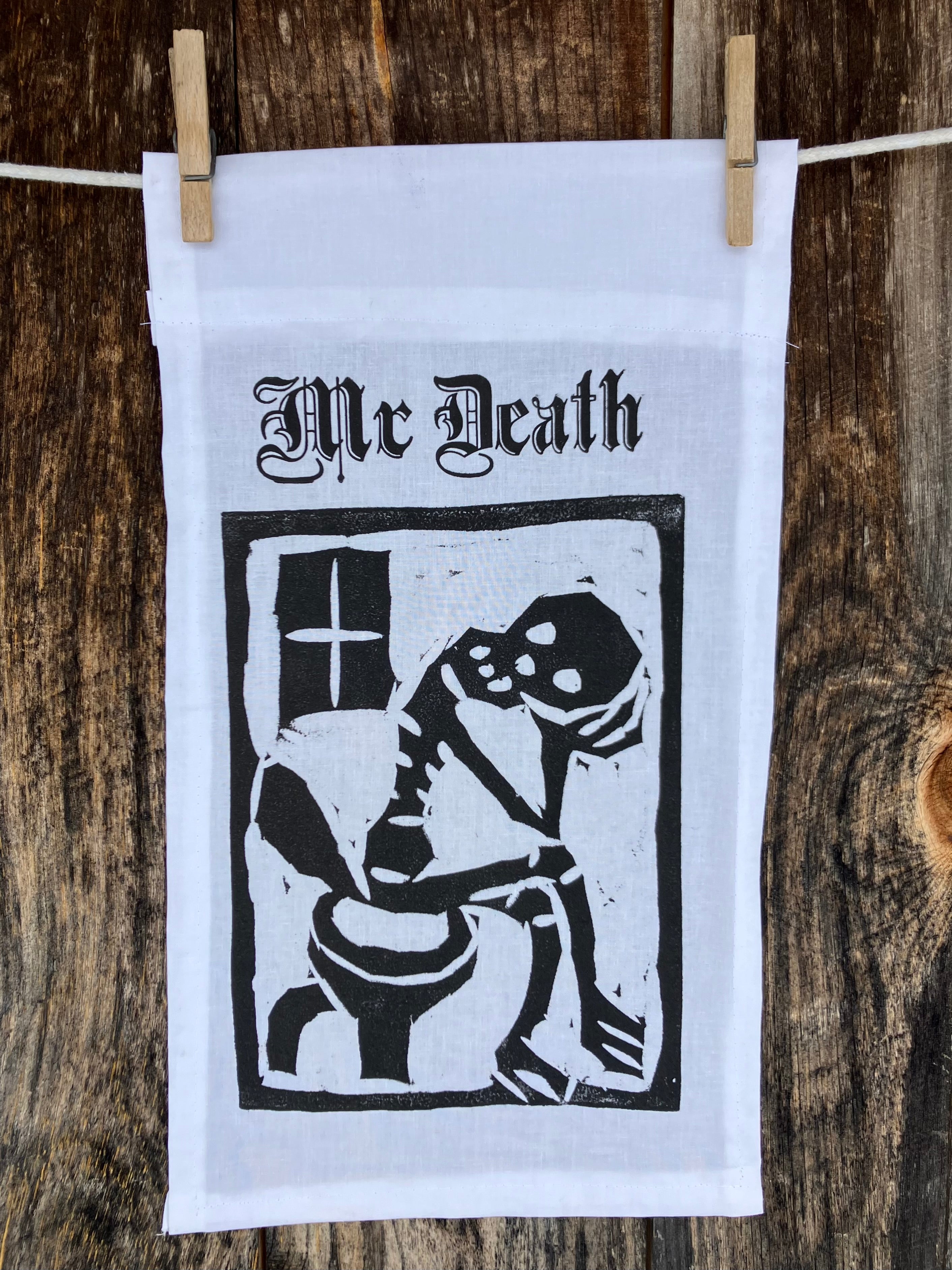 Mr Death Banners – Bread + Puppet Press