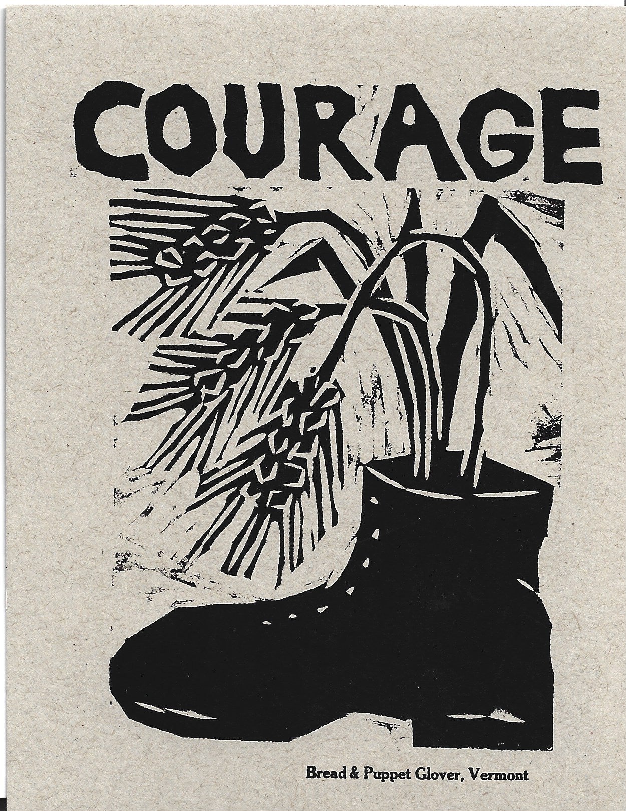 Courage – Bread + Puppet Press